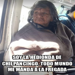 Meme Personalizado - Soy la hedionda de Chilpancingo, todo mundo me ...