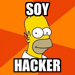 Meme Homer - Soy Hacker - 33551715