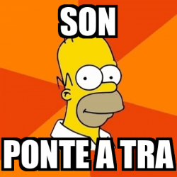 Meme Homer - Son Ponte a tra - 33551731