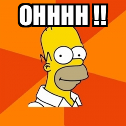 Meme Homer - Ohhhh !! - 33553306