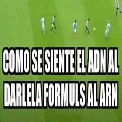 Meme Personalizado - como se siente el adn al darlela formuls al arn ...