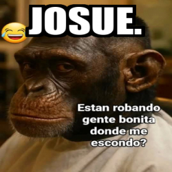 Meme Personalizado - Josue. - 33576684