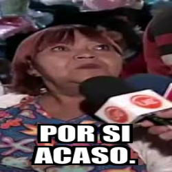 Meme Personalizado - Por si acaso. - 33583930