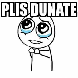 Meme Por favor - plis dunate - 33601163