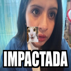 Meme Personalizado - Impactada - 33609125