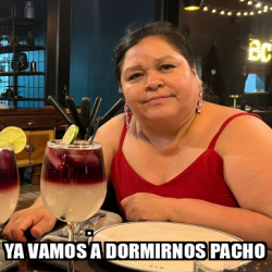 Meme Personalizado - . YA VAMOS A DORMIRNOS PACHO - 33618583