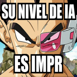 Meme Personalizado - SU NIVEL DE IA Es impr - 33656221
