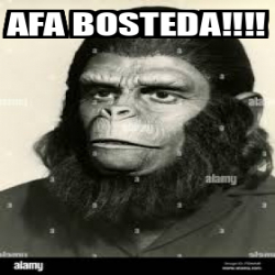 Meme Personalizado - AFA BOSTEDA!!!! - 33072563