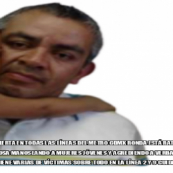 Meme Personalizado - Alerta en todas las líneas del metro CDMX ronda ...