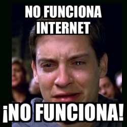 Meme crying peter parker - NO FUNCIONA INTERNET ¡NO FUNCIONA! - 33084140