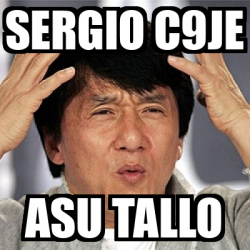 Meme Jackie Chan - Sergio c9je Asu tallo - 33091762