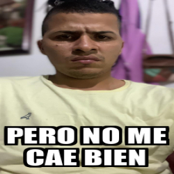 Meme Personalizado - pero no me cae bien - 33097785