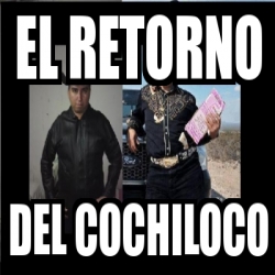 Meme Personalizado - el retorno del cochiloco - 4375286