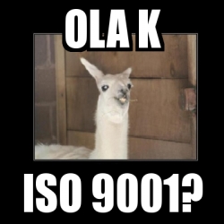 Meme Personalizado - ola k iso 9001? - 4467380