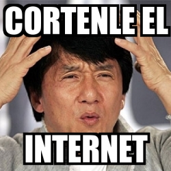 Meme Jackie Chan - cortenle el internet - 5172579