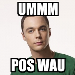 Meme Sheldon Cooper - Ummm POS WAU - 6131944